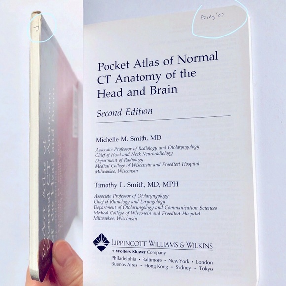 Accents | Pocket Atlas Of Normal Ct Anatomy Head Brain Book 2nd Edition ...